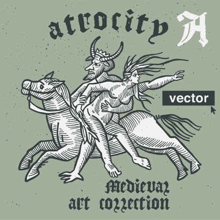 Vector of Atrocity vector engraving - ID:1-195275879 - Royalty Free ...