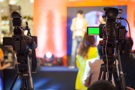 Movie recording device for recording event for broadcast. Or to publish ...