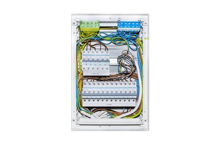 Photo of Single-phase fuse box for - ID:1-146083929 - Royalty Free ...