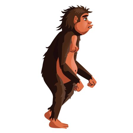Vector of Ancient monkey or homo - ID:1-132092850 - Royalty Free Image ...