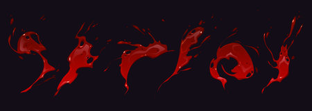Vector of Blood splash animation, - ID:1-195348478 - Royalty Free Image ...