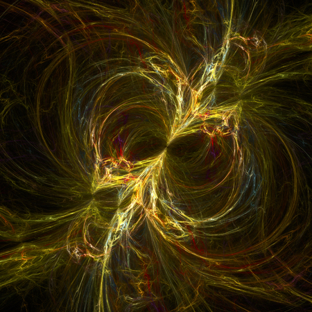 Stylized images of color and intersecting spiral lines. The infinity of ...