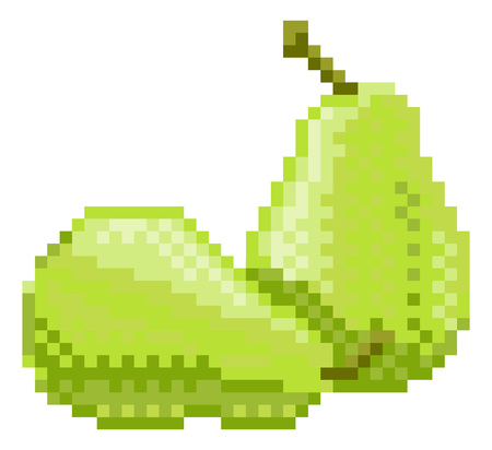 Vecteur de Pear Pixel Art 8 Bit Video - ID:126914448 - image libre de ...