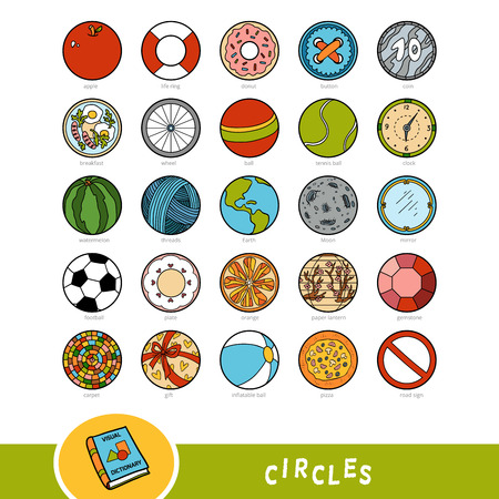 Vector of Colorful set of circle shape - ID:112342715 - Royalty Free ...