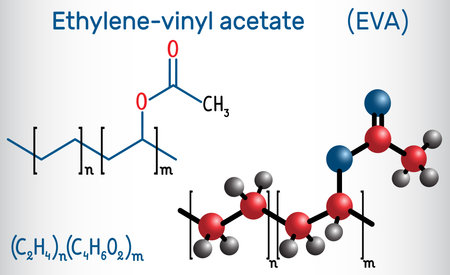 Vector of Ethylene-vinyl acetate (EVA). - ID:1-124098039 - Royalty Free ...