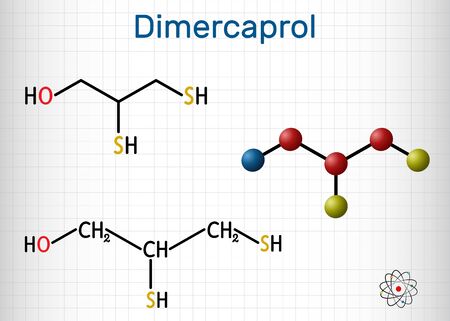 Vector of Dimercaprol, BAL, British - ID:1-140289778 - Royalty Free ...