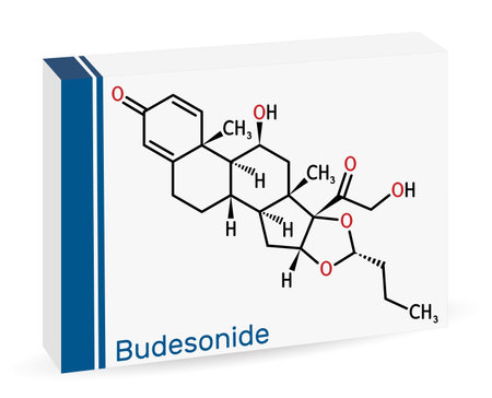 Vector of Budesonide,BUD molecule. It is - ID:181884921 - Royalty Free ...