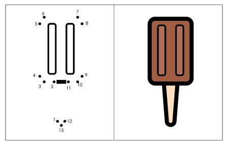 Vecteur de Draw a connect the dots. - ID:126368835 - image libre de ...