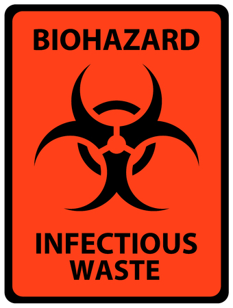 Vecteur de Biohazard Infectious Waste - ID:114370959 - image libre de ...