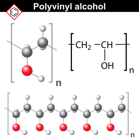 Vector of Polyvinyl alcohol polymer - ID:1-62474112 - Royalty Free ...