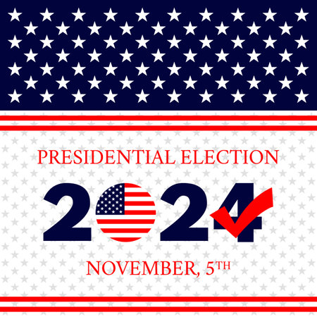 Photo of USA election 2024 background. - ID:1-203609638 - Royalty Free ...