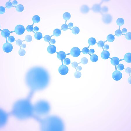 Abstract molecules design. Molecular structure. Graphic illustration ...