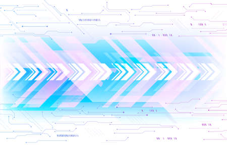 Abstract technology background. Artificial intelligence and machine ...