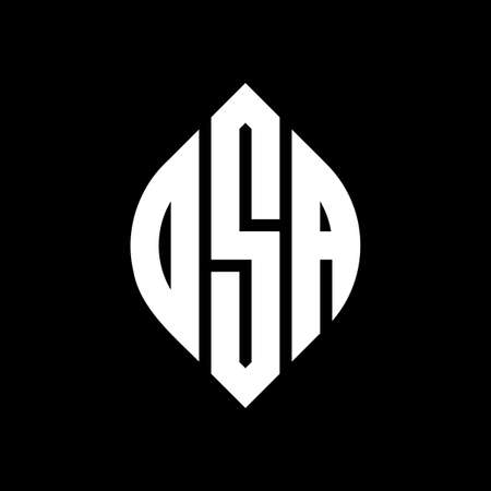 Vector of OSA circle letter logo design - ID:178880896 - Royalty Free ...