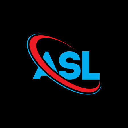 Vector of ASL logo. ASL letter. ASL - ID:1-181536147 - Royalty Free ...