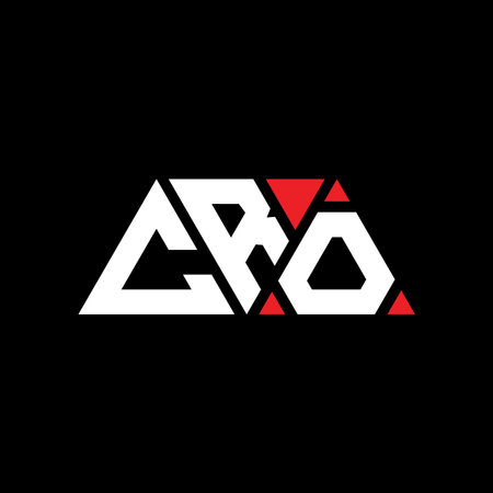 Vector of CRO triangle letter logo - ID:1-183526397 - Royalty Free ...