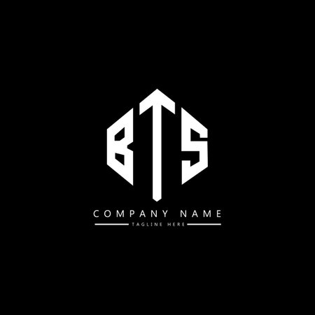 Vector of BTS letter logo design with - ID:191808638 - Royalty Free ...