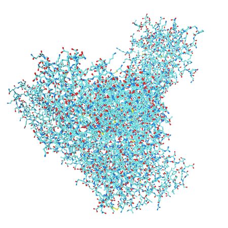 Photo of Molecular structure of tetanus - ID:1-131150497 - Royalty Free ...