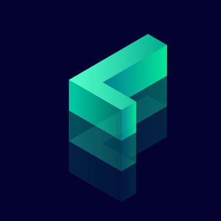 Vector of Isometric letter L. Vector - ID:1-166614389 - Royalty Free ...