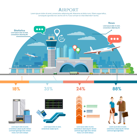 Vector of Airport infographic, air - ID:1-66325318 - Royalty Free Image ...