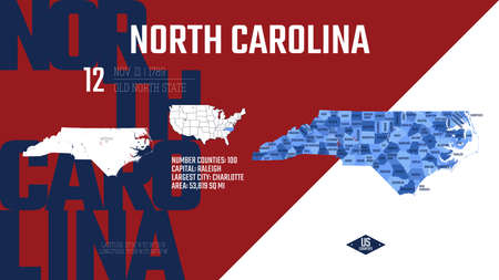 Vector of 12 of 50 states of the United - ID:1-186503247 - Royalty Free ...