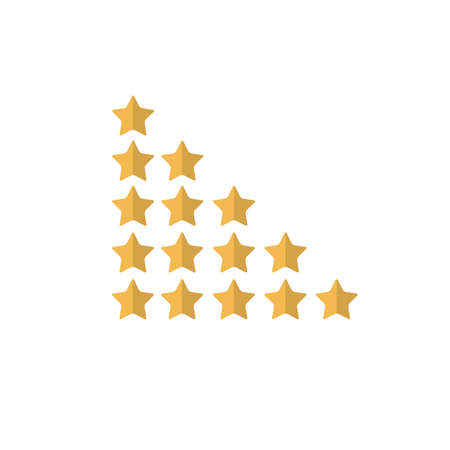 Vector of Star Rating System. Vector - ID:1-188664695 - Royalty Free ...