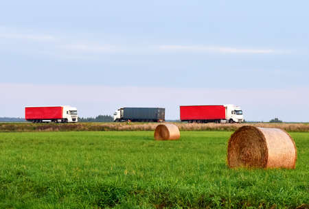 Semi truck farm Images - Search Images on Everypixel