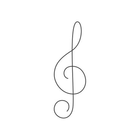 Vector of Simple grey colored treble - ID:1-41867018 - Royalty Free ...