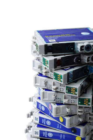 pile of ink cartridgesの写真素材 [40005079234] - イメージマート