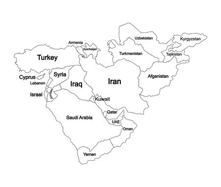 Vector of Editable blank vector map of - ID:1-128225906 - Royalty Free ...