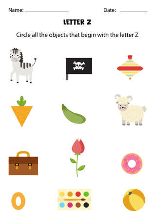 Vecteur de Circle all the objects that - ID:179384414 - image libre de ...