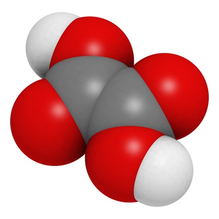 Photo of Oxalic acid molecule. Its - ID:1-17236555 - Royalty Free Image ...