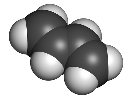 Photo of Butadiene (1,3-butadiene), the - ID:1-20143839 - Royalty Free ...
