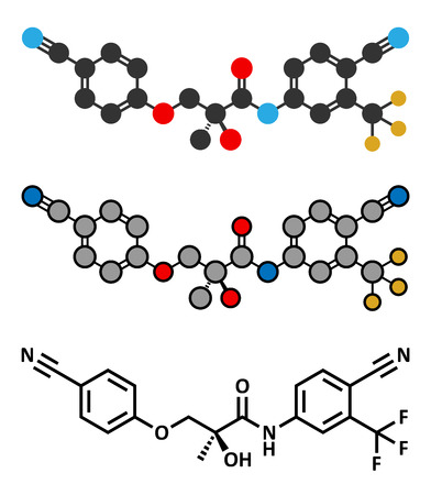 Vector of Enobosarm drug molecule. - ID:1-64297111 - Royalty Free Image ...