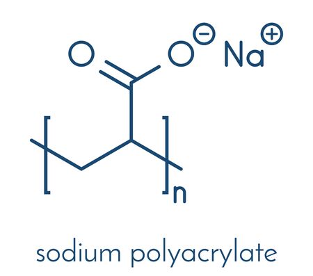 Vector of Sodium polyacrylate polymer, - ID:1-149278262 - Royalty Free ...