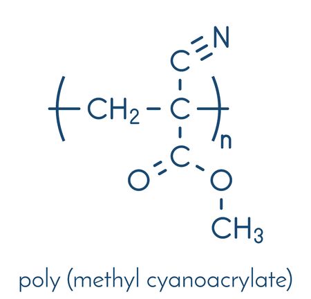 Vector of Poly(methyl cyanoacrylate) - ID:1-149278263 - Royalty Free ...