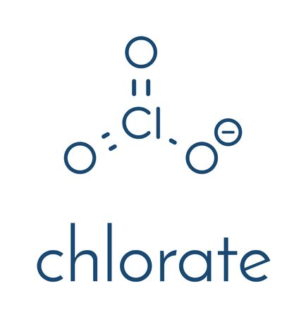 Vector of Chlorate anion, chemical - ID:149471383 - Royalty Free Image ...