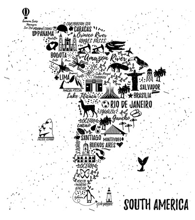 Vector of Typography poster. South - ID:1-60687921 - Royalty Free Image ...