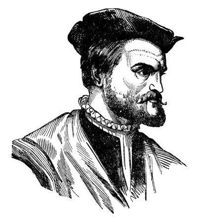 Vector of Jacques Cartier Discoverer of - ID:1-133404637 - Royalty Free ...