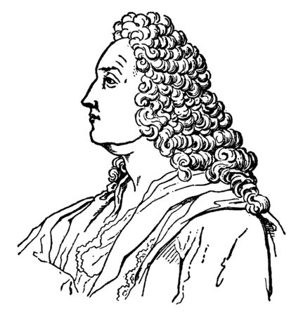 Vector of John Bernouilli, 1667-1748, he - ID:1-150501410 - Royalty ...