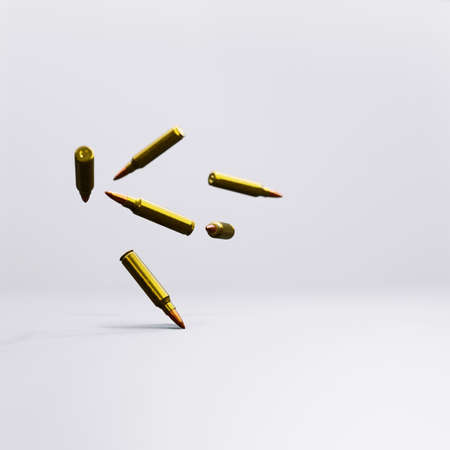 Flying Bullet Render