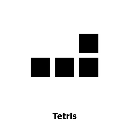Vector of Tetris icon vector isolated on - ID:111709358 - Royalty Free ...