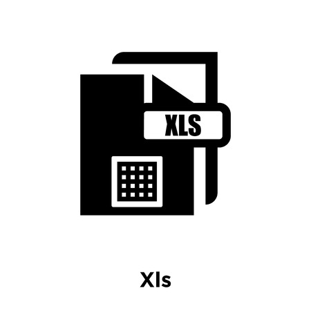 Vector of Xls icon vector isolated on - ID:1-112690476 - Royalty Free ...