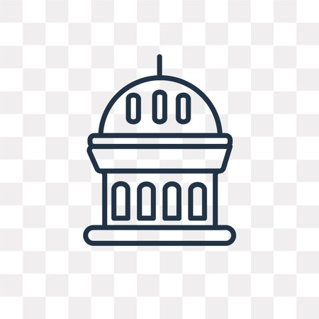 Vector of Monument vector outline icon - ID:1-112851737 - Royalty Free ...