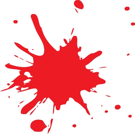 red color splat: Lizenzfreie Vektorgrafiken