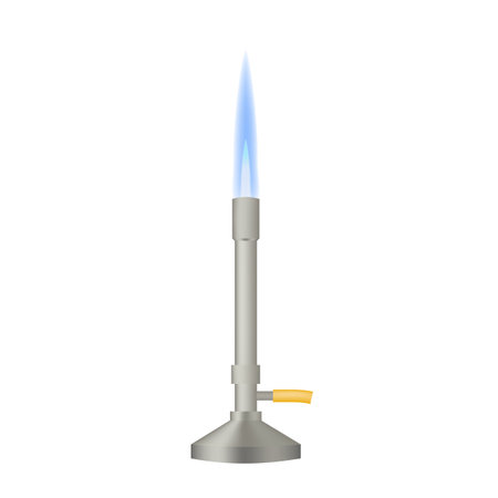 Vector of Bunsen burner lab equipment - ID:192947272 - Royalty Free ...