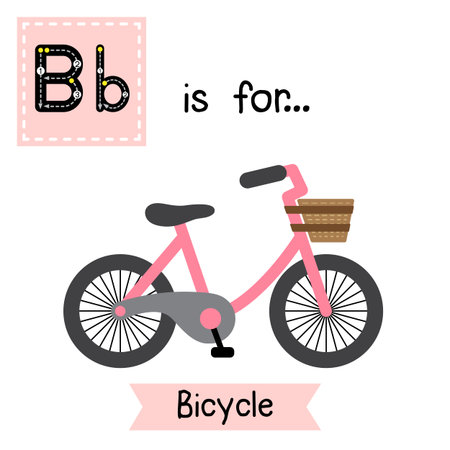 Vecteur de Letter B cute children - ID:115093966 - image libre de droit ...