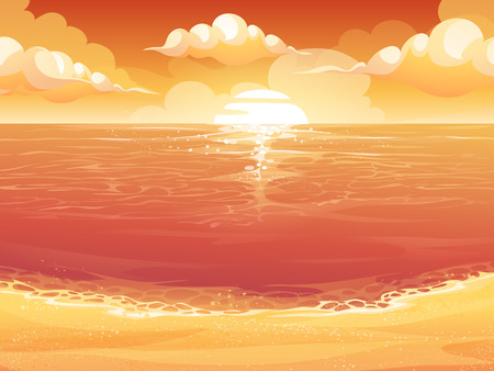 Cartoon Sunrise
