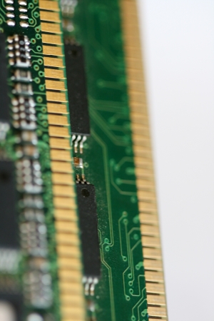 Close up of ram module - Stock Image - Everypixel