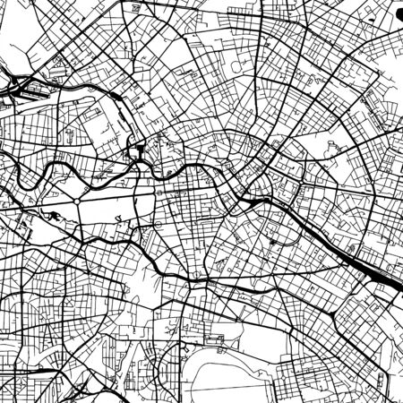 Vector of Berlin Germany Vector Map - ID:1-76843962 - Royalty Free ...